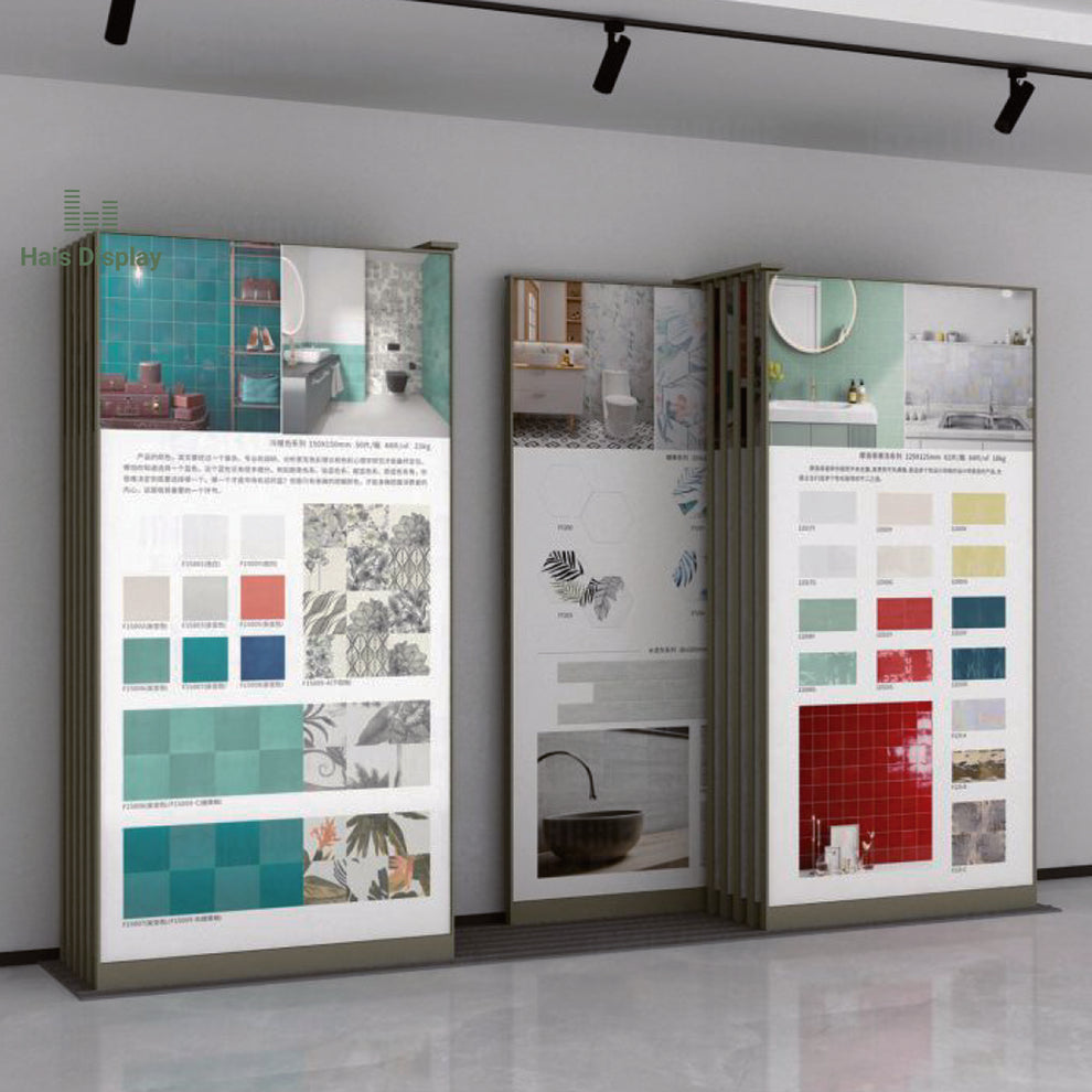 Sliding Tile Display Stand | Hais Display