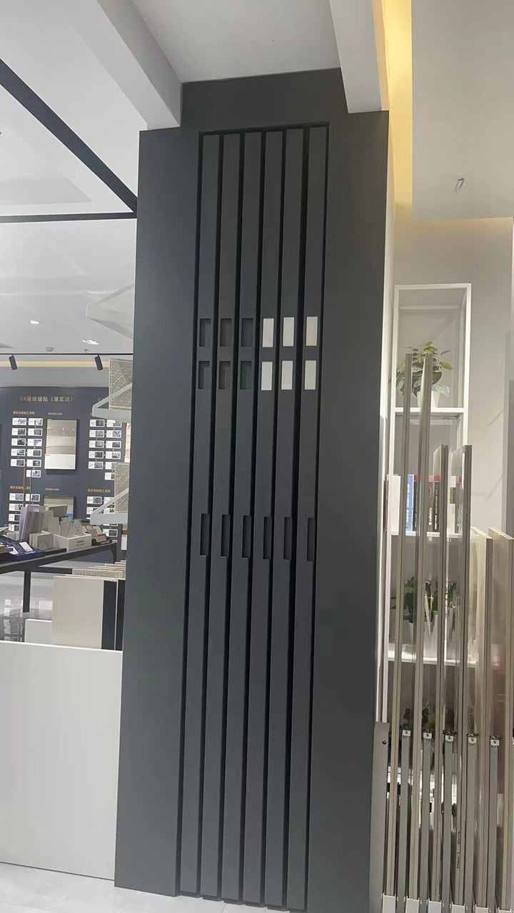 Built-in Sliding Tile Display Stand For Showroom - Haisdisplay.com ...