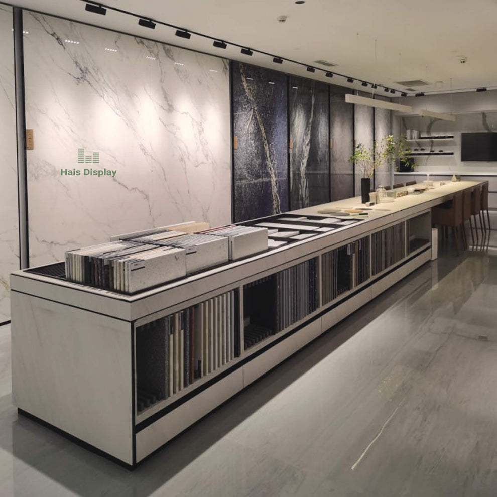 Tile Showroom Work Table | Hais Display