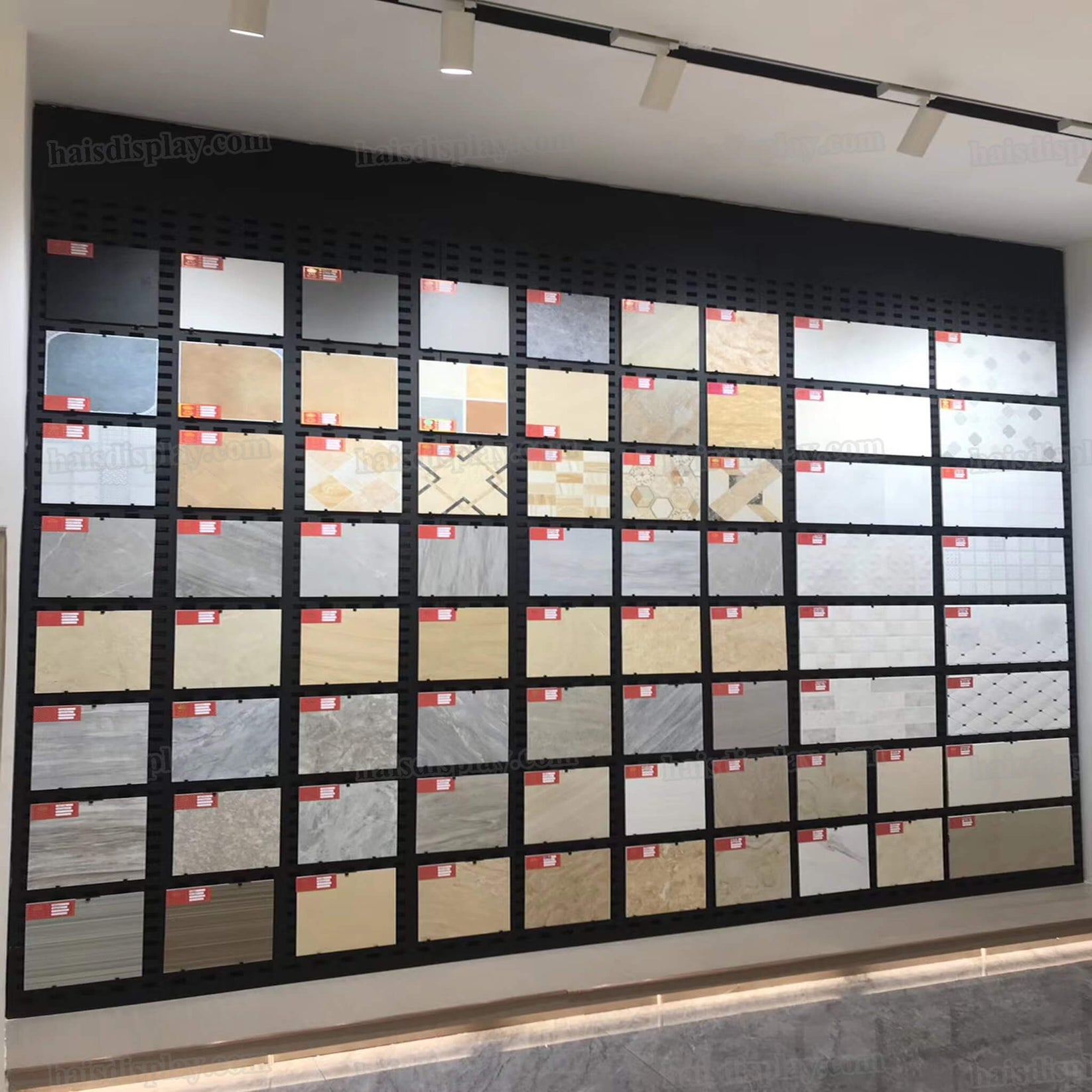 Showroom Slatwall Tile Panels 1200x2450mm | Hais Display
